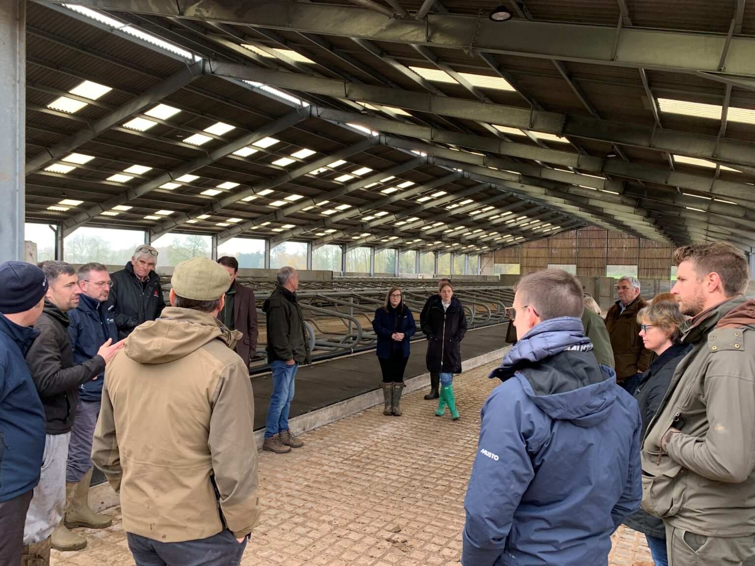 Sansaw & Barclays Host Farm Walk at the Dairy - Sansaw Estate